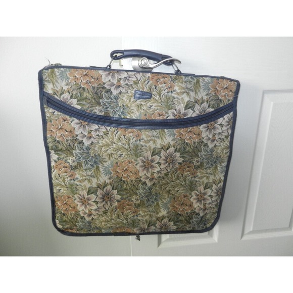 Bags | Luggage Pierre Cardin Vtg Garment Bag Travel Floral Print ...